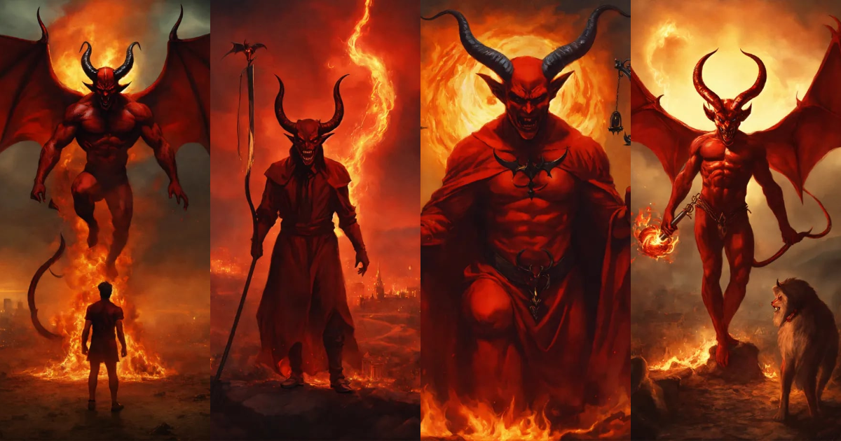 Lexica - The devil deceiving someone