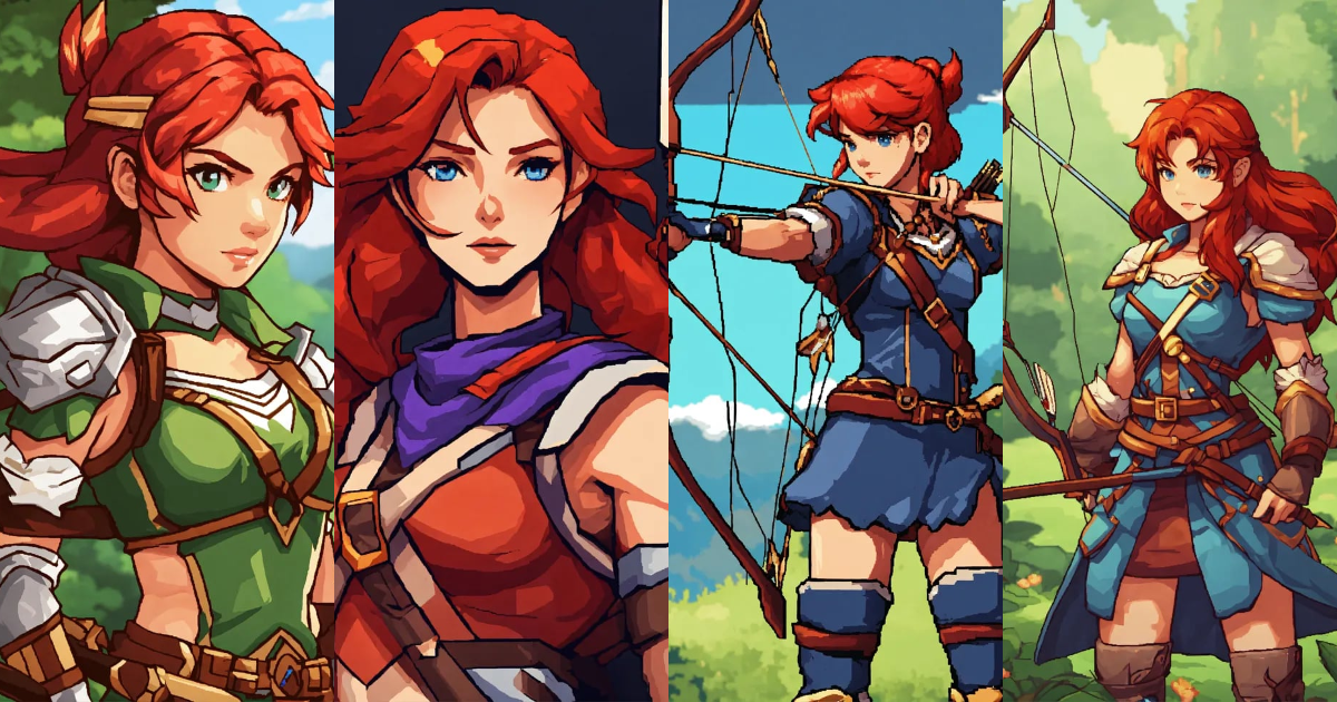 Lexica - Pixel art, 2D game character, super nintendo, snes, rpg ...