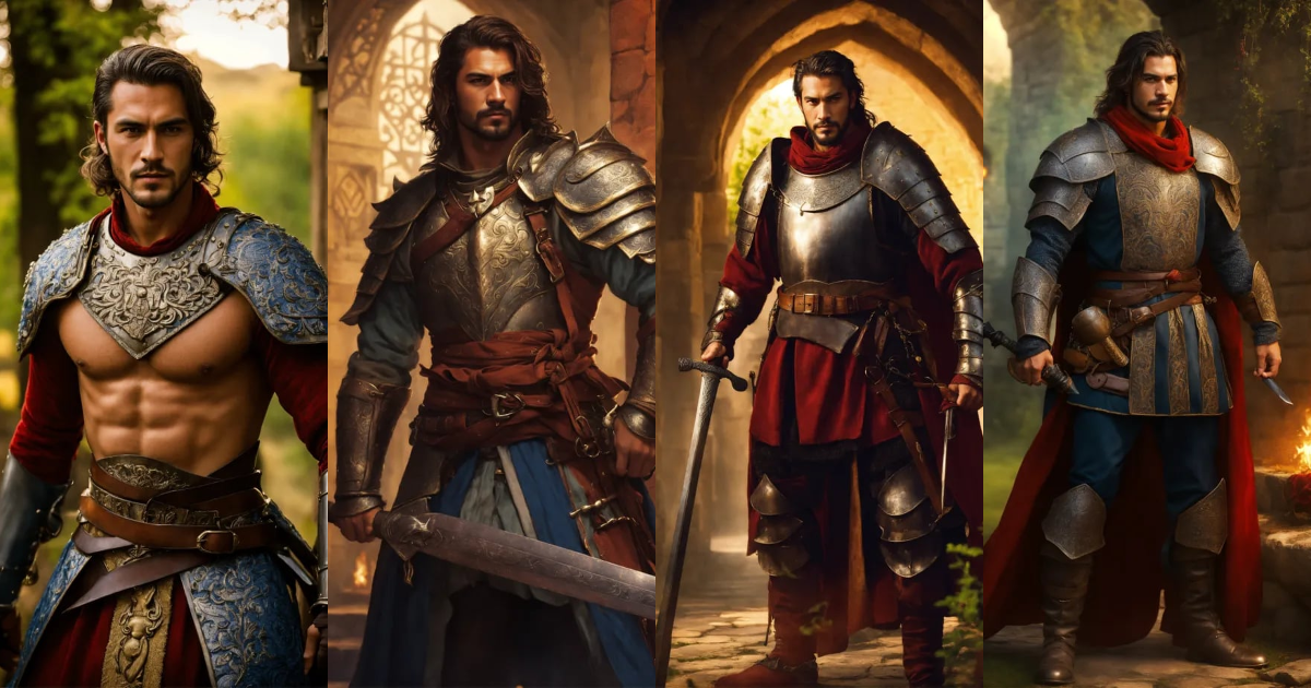 Lexica - Devious yet handsome warlord in a medieval setting