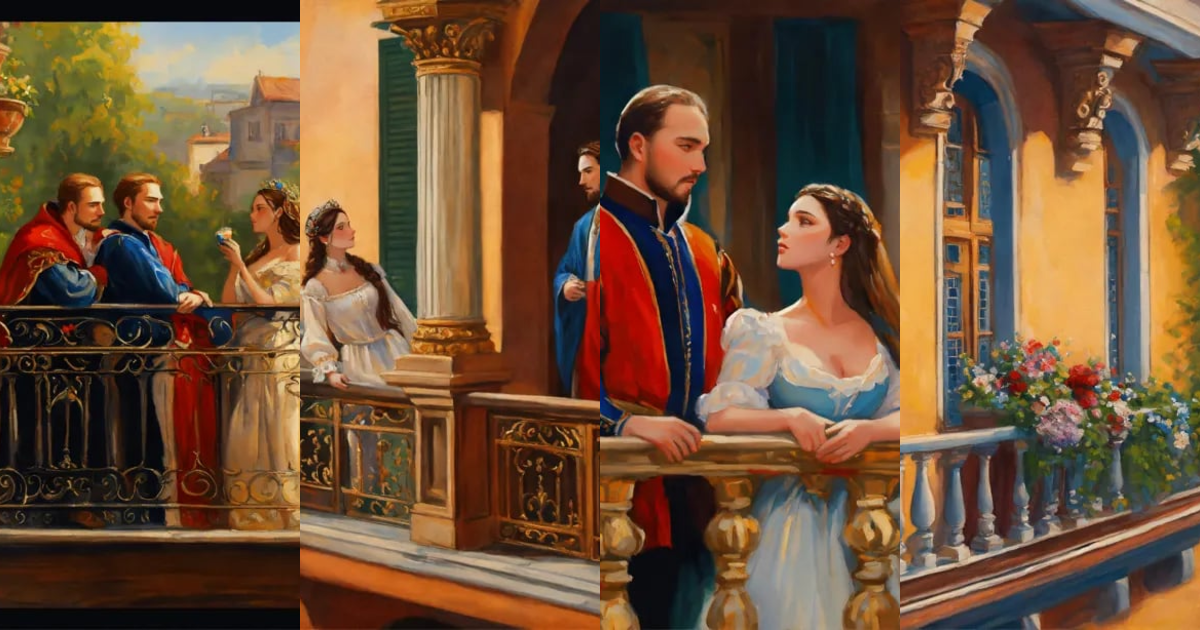 Lexica - Highly detailed painting of shakespeare's romeo and juliet ...