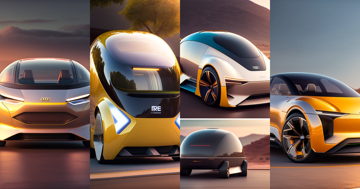 Lexica - A futuristic, clean, fully electric, automated vehicle with ...