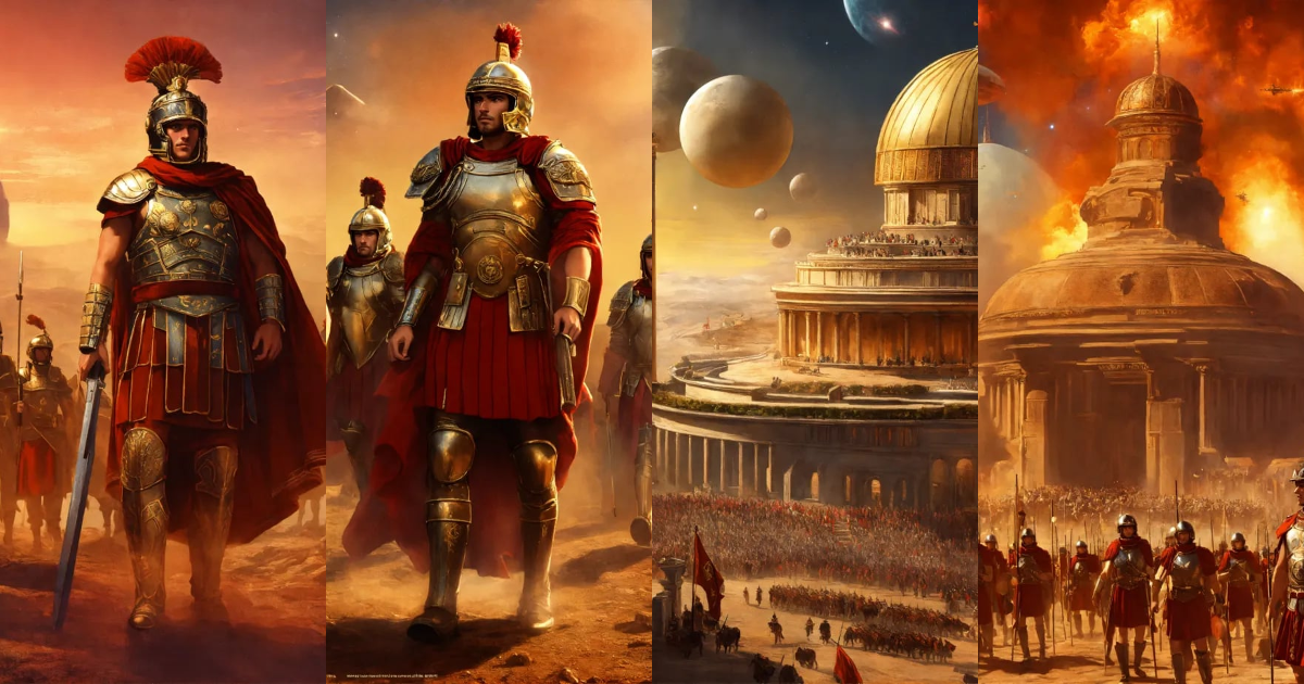 Lexica - Army of Roman empire in space age