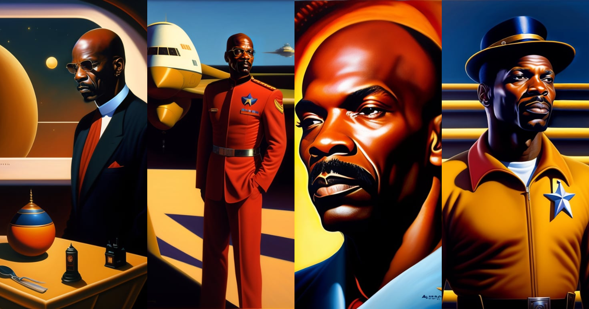 Lexica - Avery Brooks, Captian, Star trek, DS9, grant wood, pj crook ...