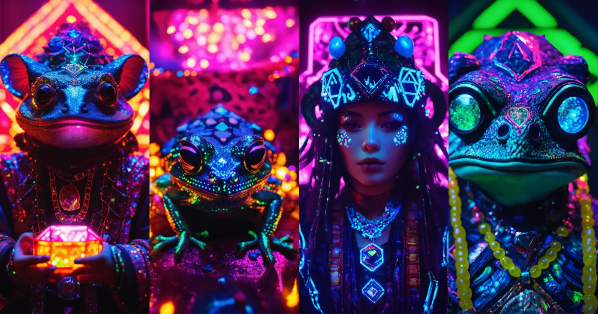 Lexica - A Ayahuasca techno Diamond Shaman Diamond TOAD in shaman folk ...