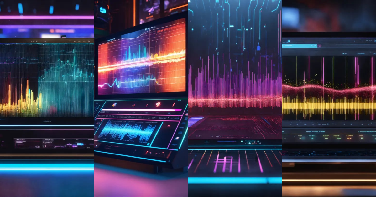 Lexica - A sound visualizer on screen machine with personality ...