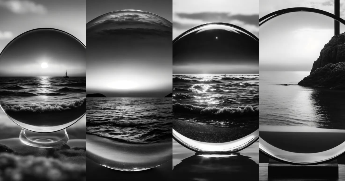 Lexica - Ultra detailed, sea, clear looking through a transparent glass ...