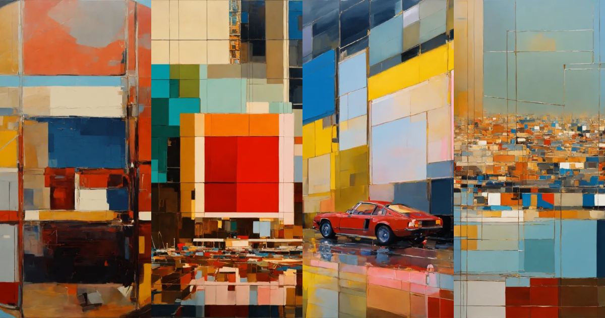 Lexica - Dmitri Cherniak nft, recursive art, oil painting, recursive ...