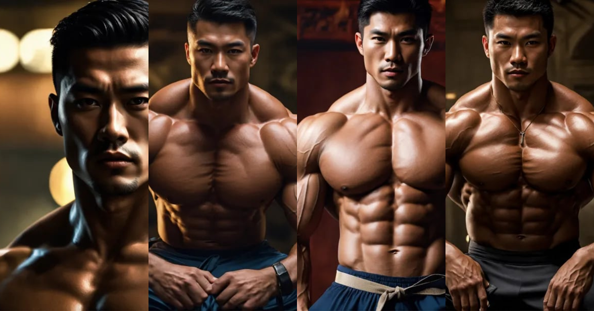 Lexica - Portrait of a stunningly handsome Asian ninja with ,mister ...