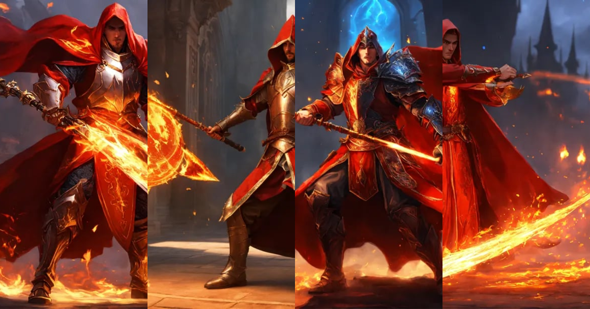 Lexica - Fire shield, shield made of flames, magical shield, magical ...