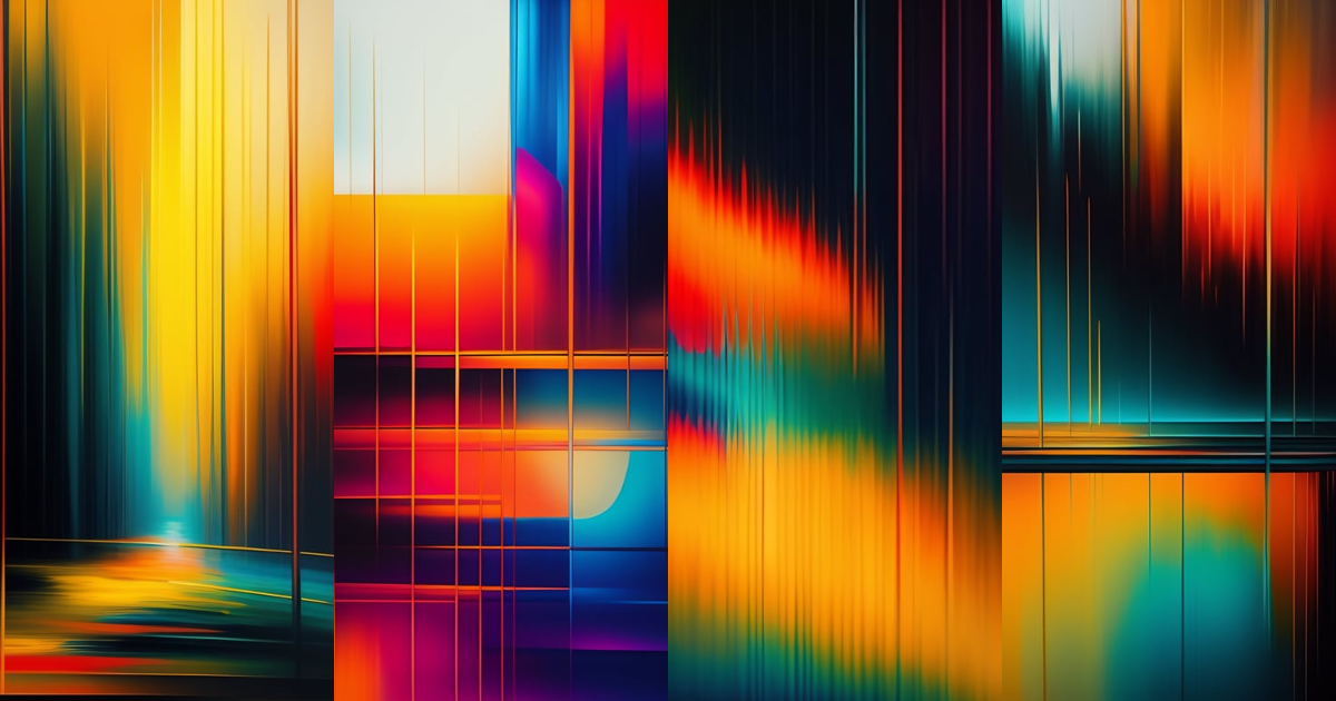 Lexica - An abstract painting in the style of Gerhard Richter, color ...