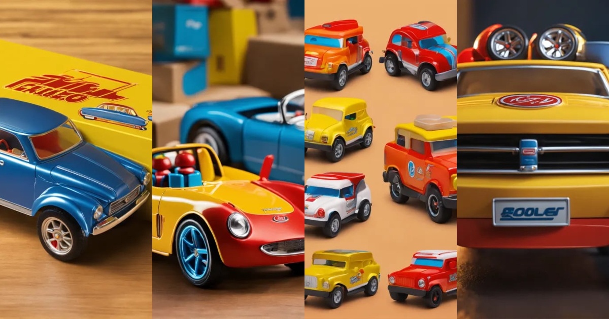 Lexica - Create a logo of a Toy car packaging