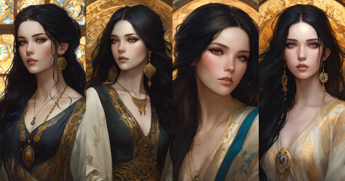 Lexica - Portrait of a beautiful, pale skin, Eastern European female ...