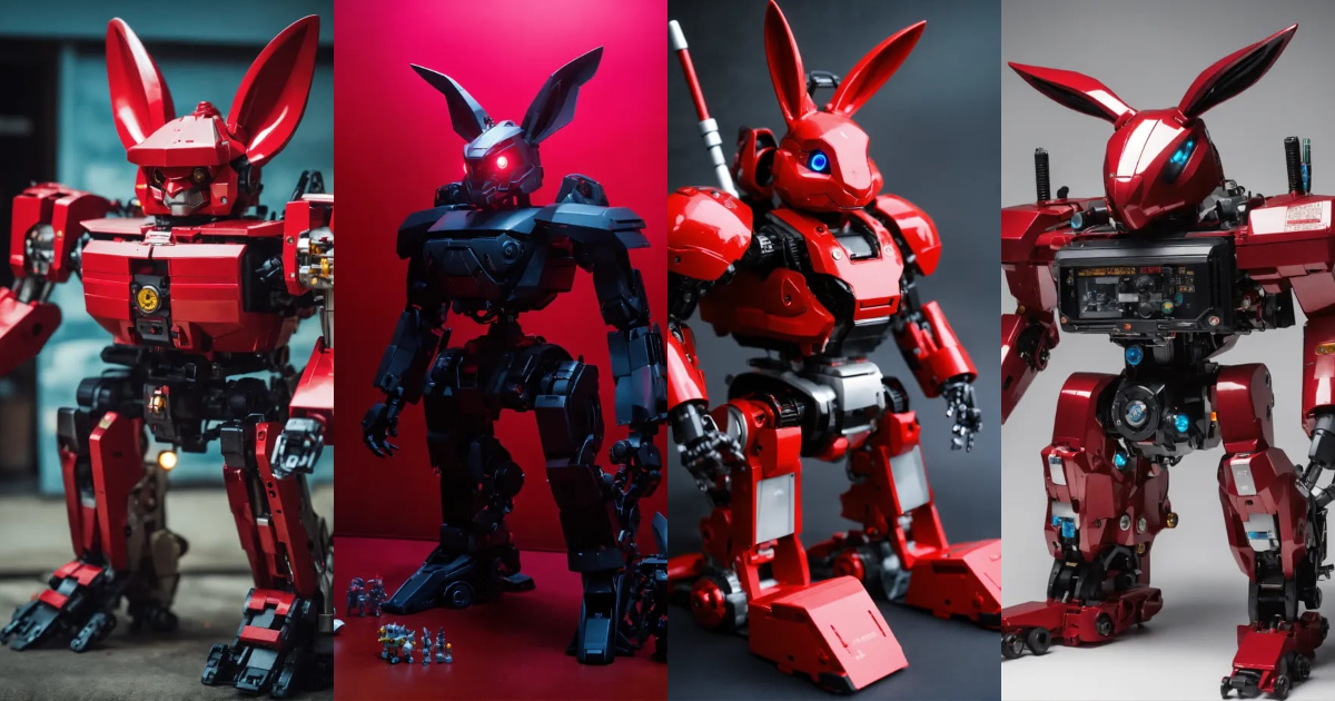 Lexica - Troll bunny transformer, part 1 | mrkt robot by x1, in the ...