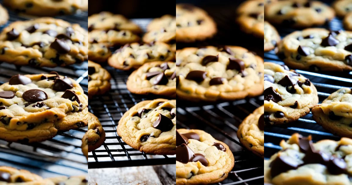 Lexica - Chocolate Chip Cookies Freshly baked chocolate chip cookies ...