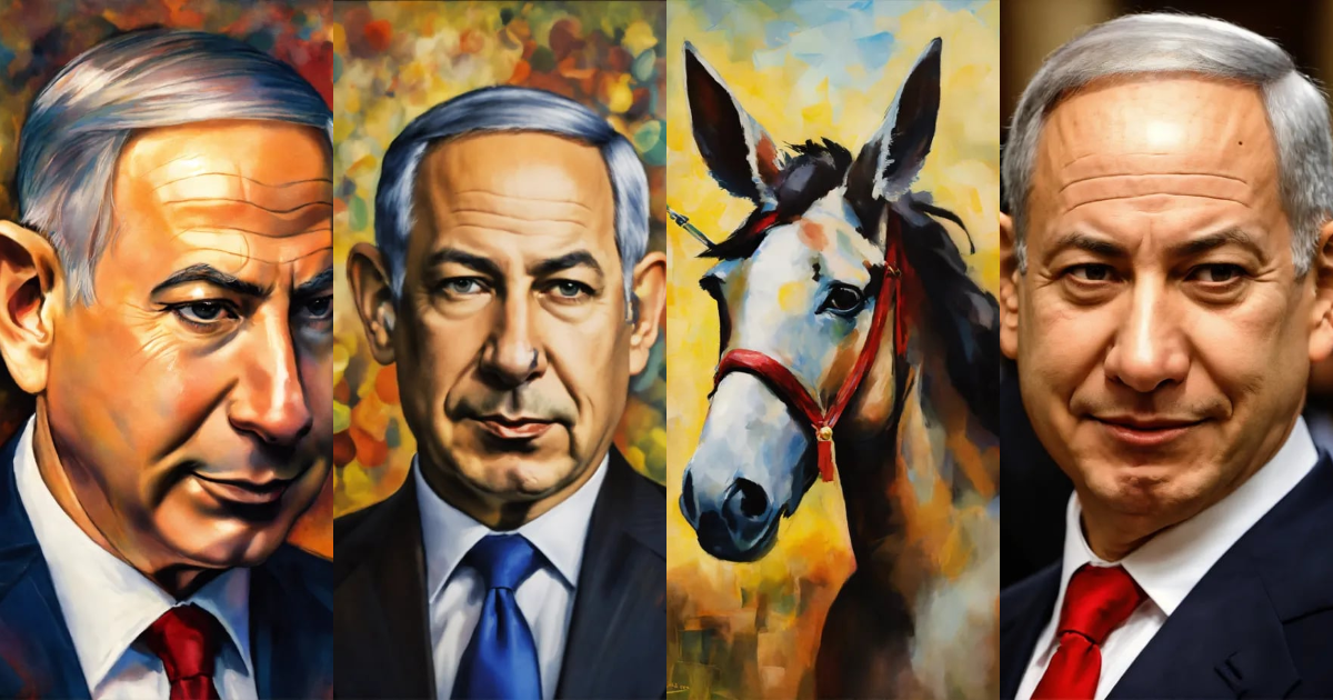 Lexica - Binyamin Netanyahu has a long nose like Pinocchio, the liar ...