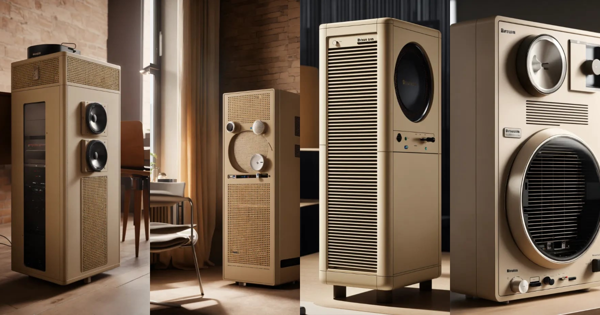 Lexica - A stunning, sleek beige mid-tower case designed by Dieter Rams ...