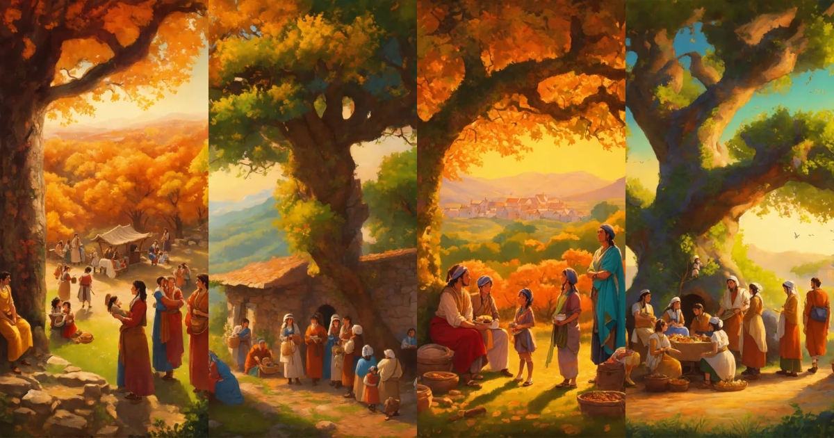 Lexica - A vivid depiction of ancient Gaulish life, portraying peasant ...