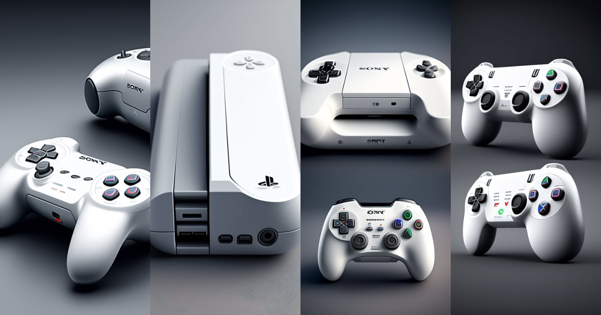 Lexica - Designed by sony . Futuristic playstation controller. highly ...