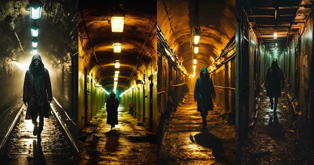 Lexica - Generate a haunting and realistic depiction of a Ghoul in the ...