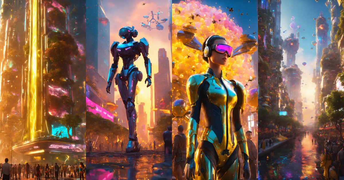 Lexica - Very colorful palete of Super realistic Playstation 6 vray ...