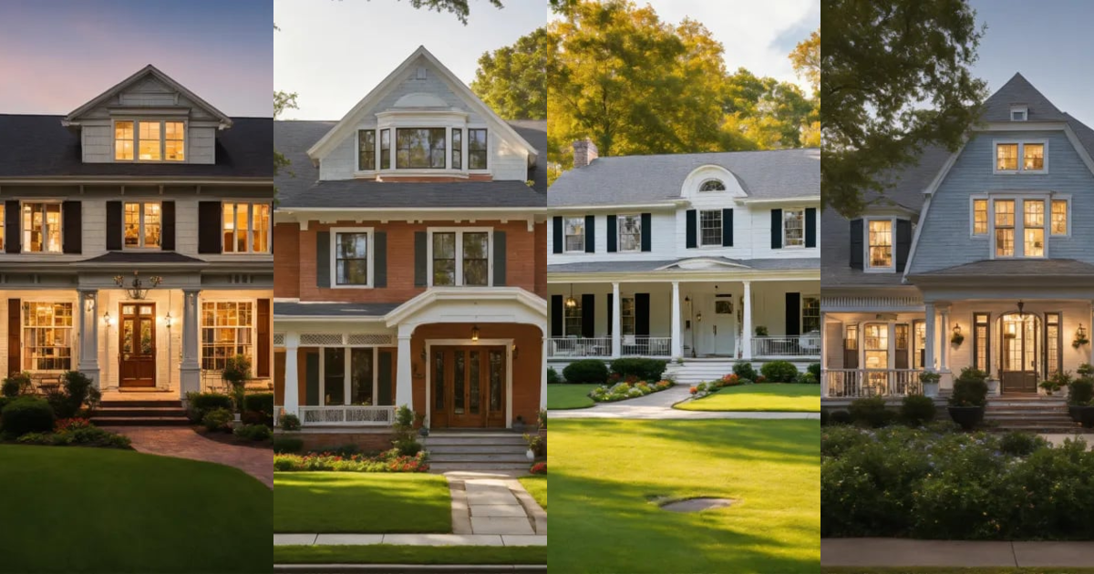 Lexica - 1920s colonial revival house