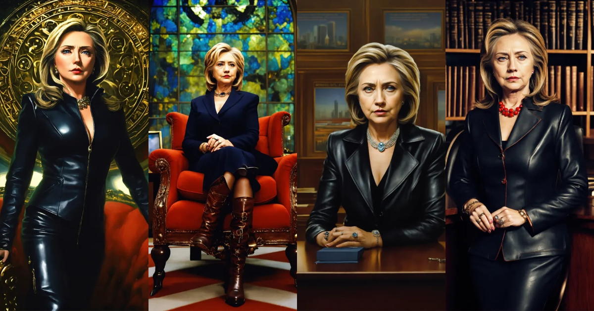 Lexica - Beautiful Extremely gorgeous hypnotic evil Hillary Clinton ...