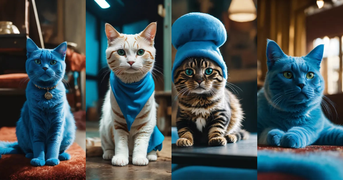 Lexica - Smurf cat --style raw, 8k resolution, hyper realistic, day ...