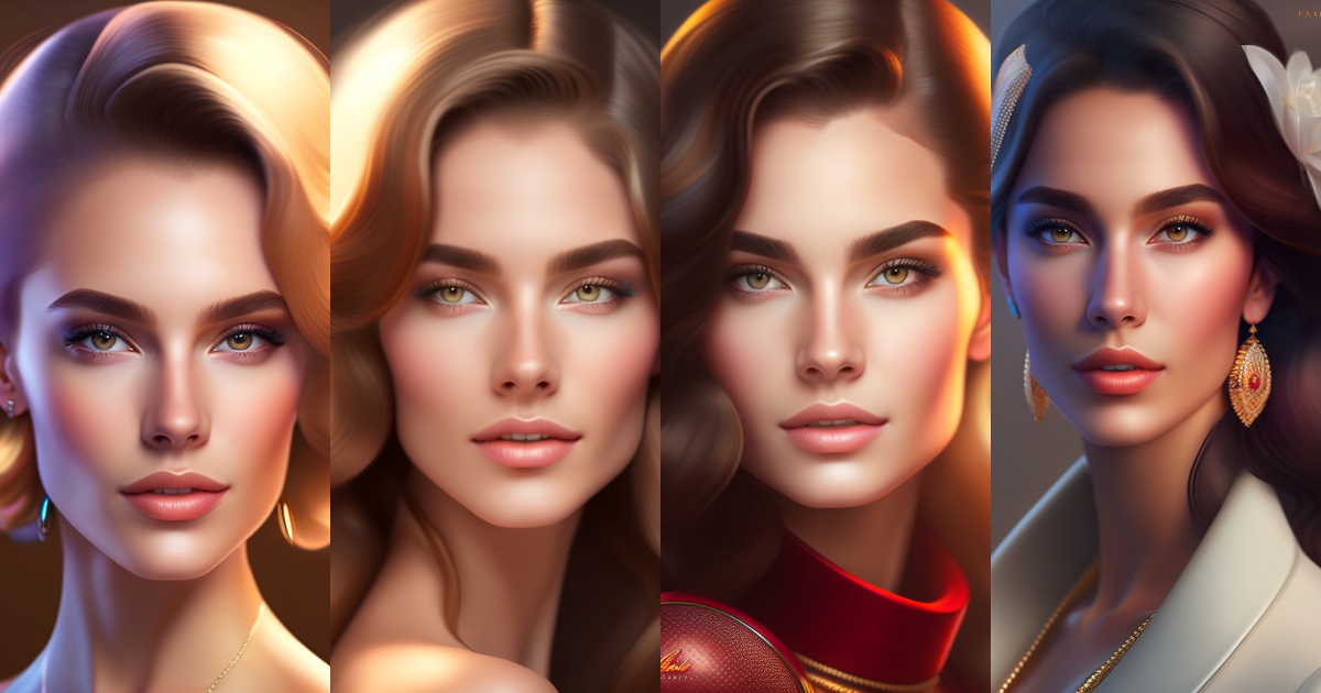 Lexica - A strikingly beautiful portrait of a confident and alluring ...