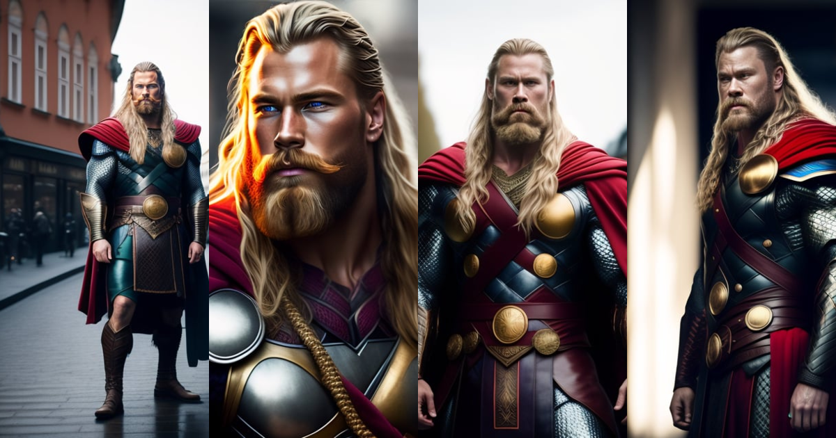 Lexica - Thor, the viking god, living in urban Stockholm like a regular ...