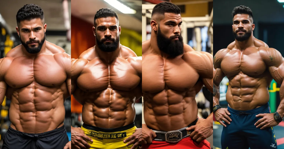 Lexica - 30-year-old Brazilian god with big muscles, big bodybuilder ...