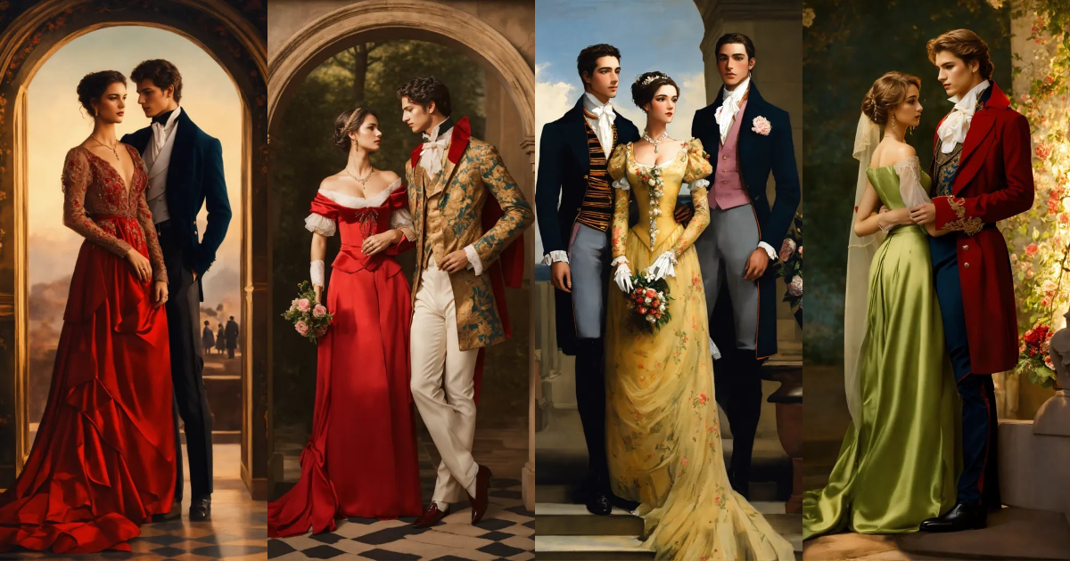 Lexica - The Three Lovers, three people stand together, representing a ...