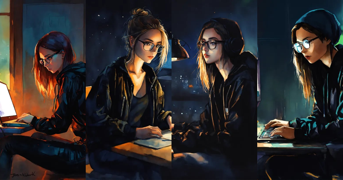 Lexica - Full body Illustration of a woman, young, 18 years old ...