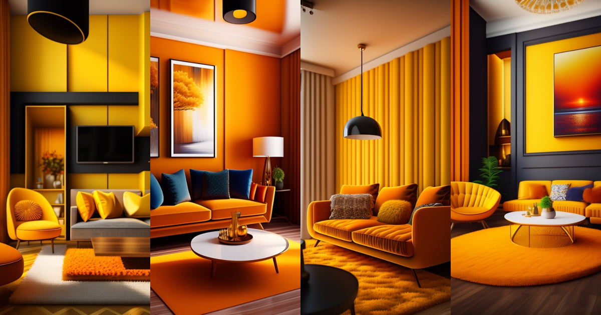 Lexica - Interior design of a beautiful cozy living room, vivid colors ...