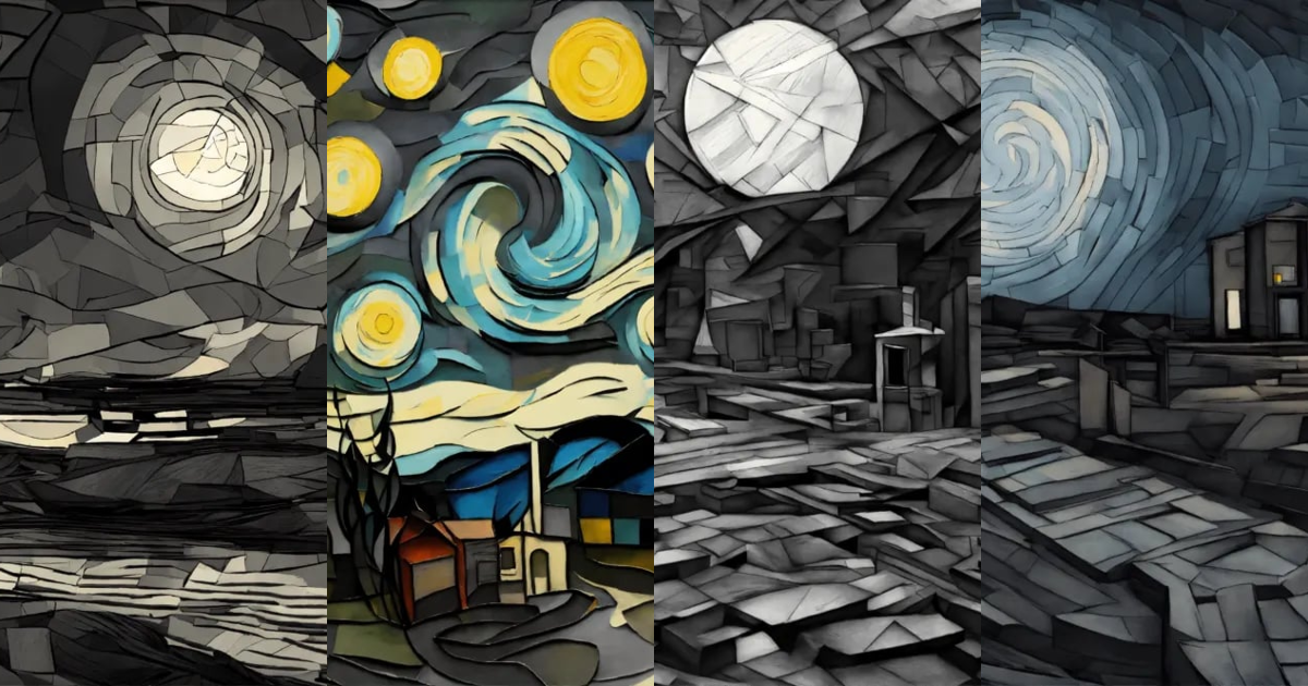 Lexica - Abstract art abstraction abstract SketchUp moonlight Vincent ...