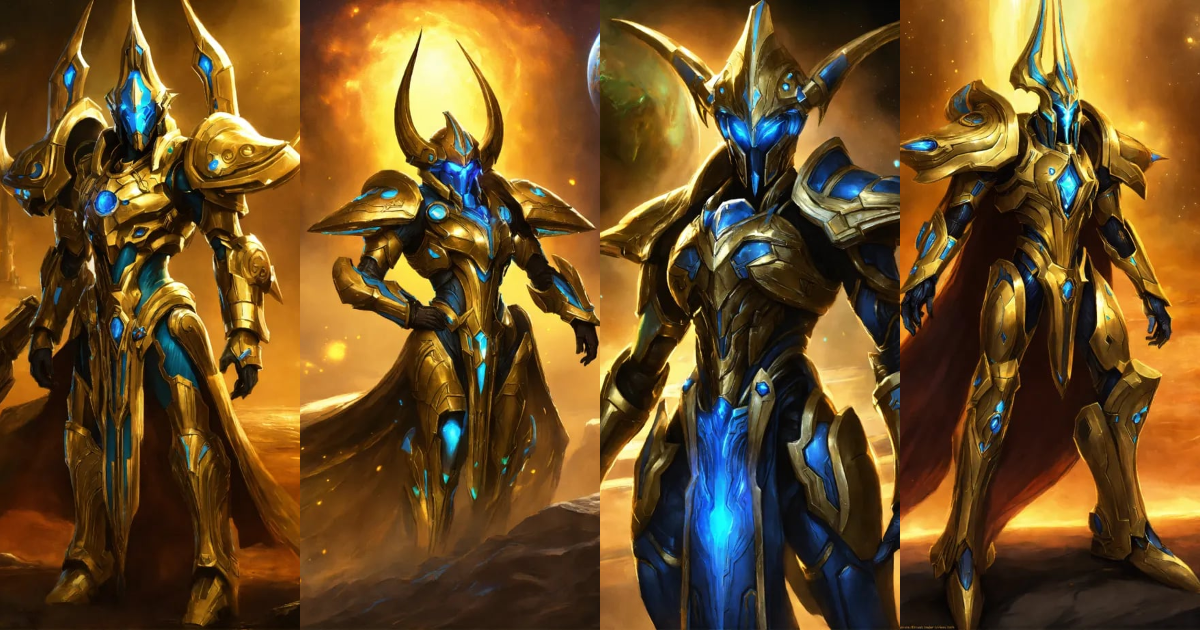Lexica - Protoss immortal, starcraft protoss art