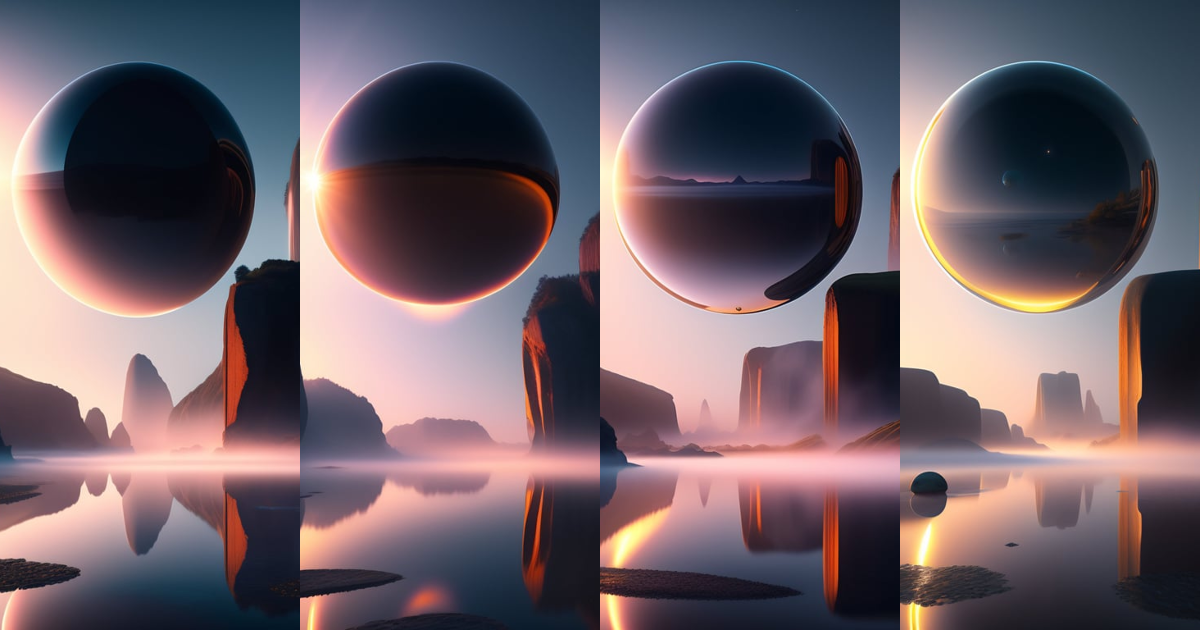 Lexica - Experience the awe-inspiring sight of an enormous sun ...