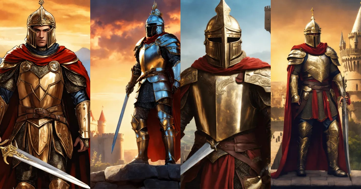 Lexica - Fantasy setting, an enigmatic human king, in praetorian style ...