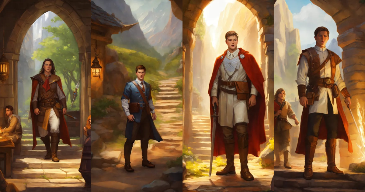 Lexica - Generic Mormon missionary realistic art fantasy dungeons and ...