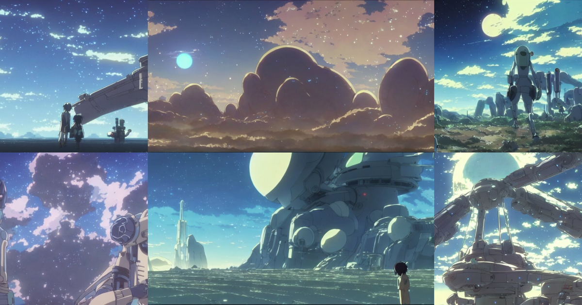Lexica - Screenshot from the science fiction anime film by makoto ...