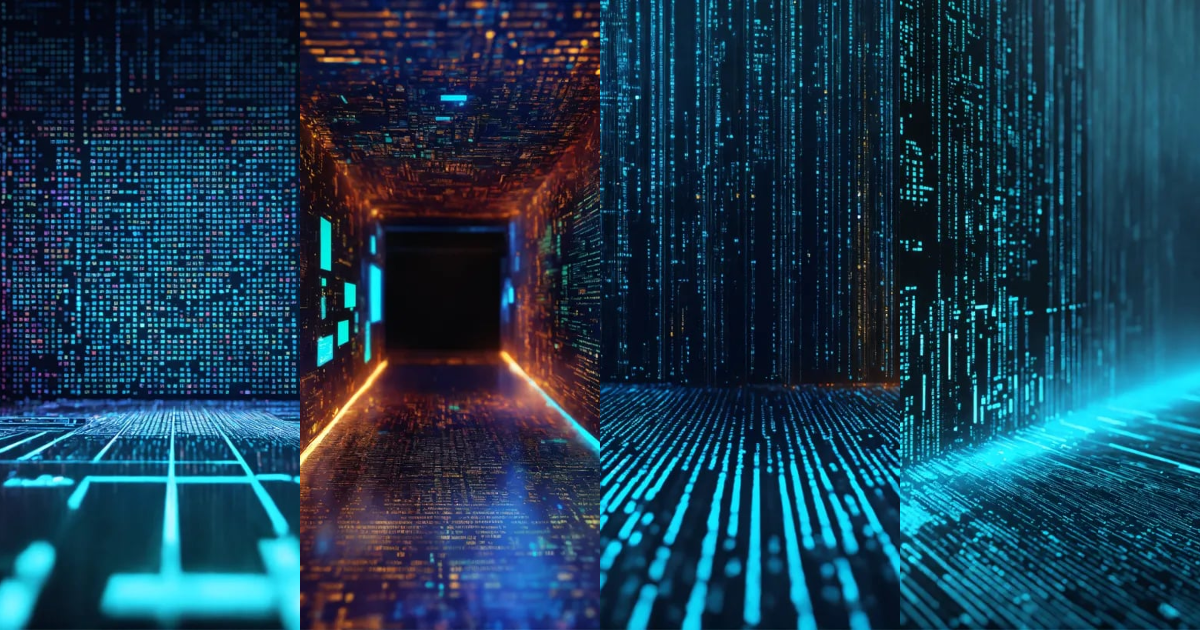 Lexica - Ultra realistic photo of a very high tech 3d software code lit ...