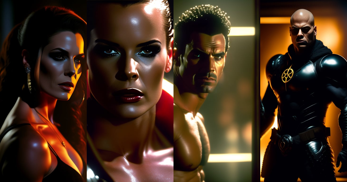 Lexica - Nemesis from biohazard, movie still, scary, gross