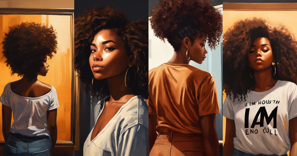 Lexica - A realistic oil painting, 5d, flat vector faceless ...