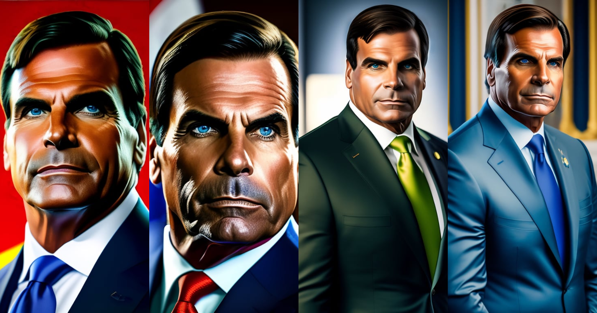 Lexica - A full-body portrait of Brazilian President Jair Bolsonaro ...