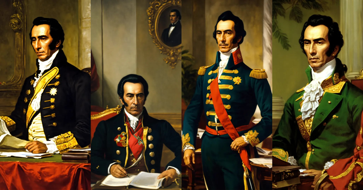 Lexica - Simon Bolivar, leader of the Latin American independence ...