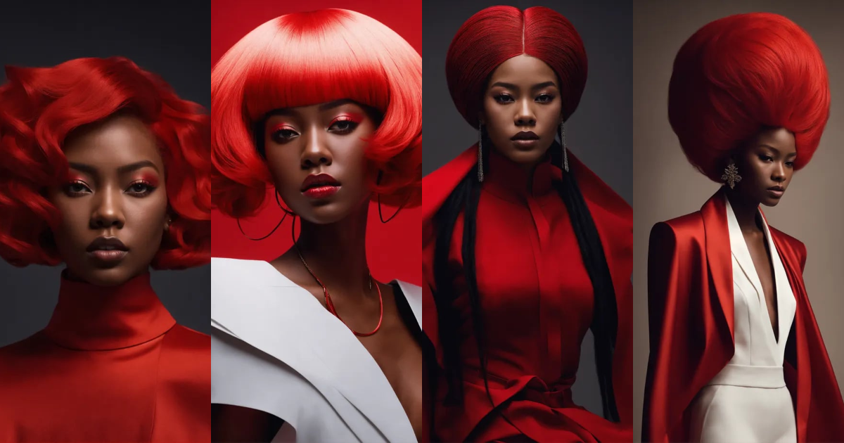 Lexica - Minimalistic and sleek. Hyperrealistic. Black woman female ...