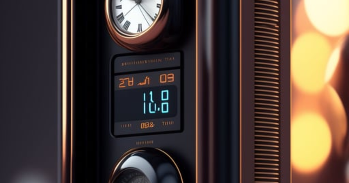 Lexica - Sleek futuristic handheld Time Machine. cinematic style ...