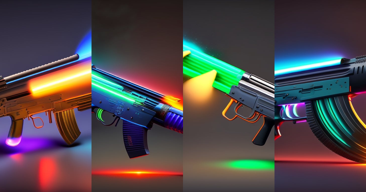 Lexica - AK47 , glowing bullets