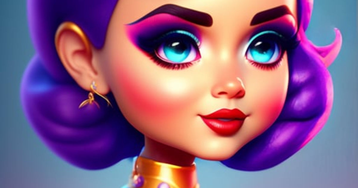 Lexica - Katy perry as a Cute and adorable cartoon it baby, fantasy ...