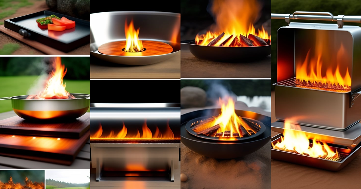 Lexica - Design an image of a compact and portable fire scale with ...