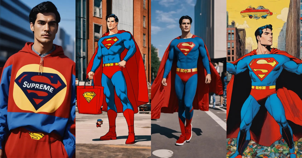 Lexica - Capsule collection of Supreme with Superman character